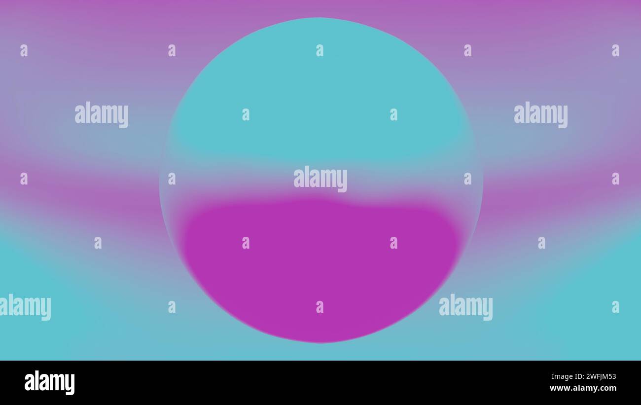 This video showcases a 3D abstract sphere rendered in a stunning ...