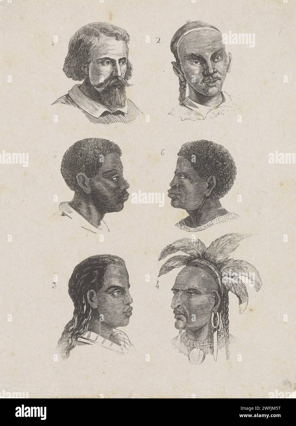 Six mens heads hi-res stock photography and images - Alamy