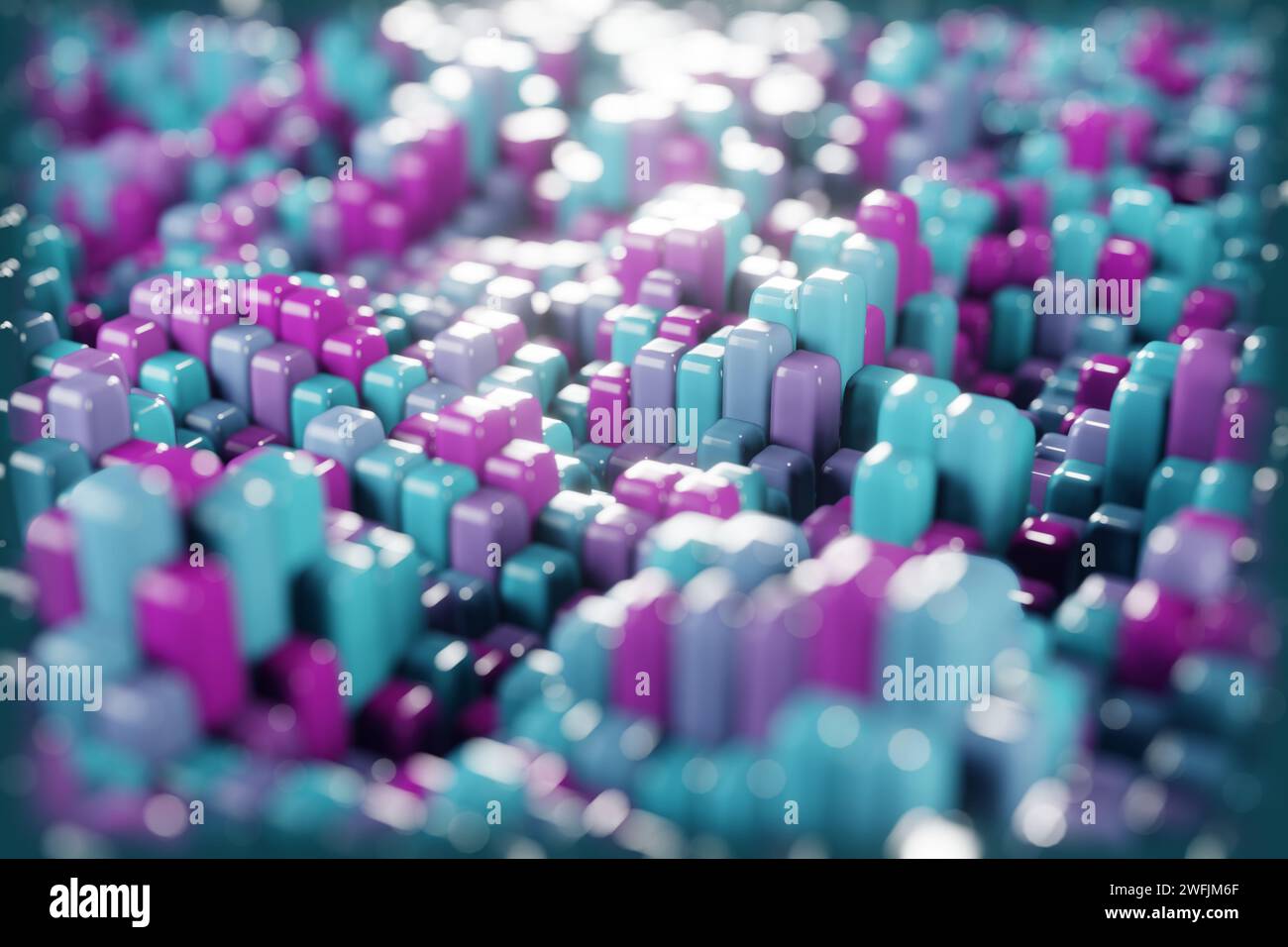 An interpretation of quantum fluctuations, depicted as a dynamic, ever ...