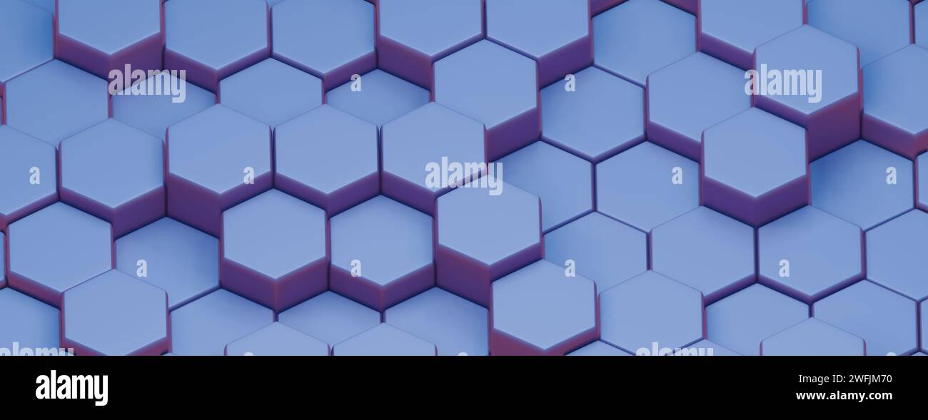 Seamless hexagon pattern, geometrically precise, creating a honeycomb ...