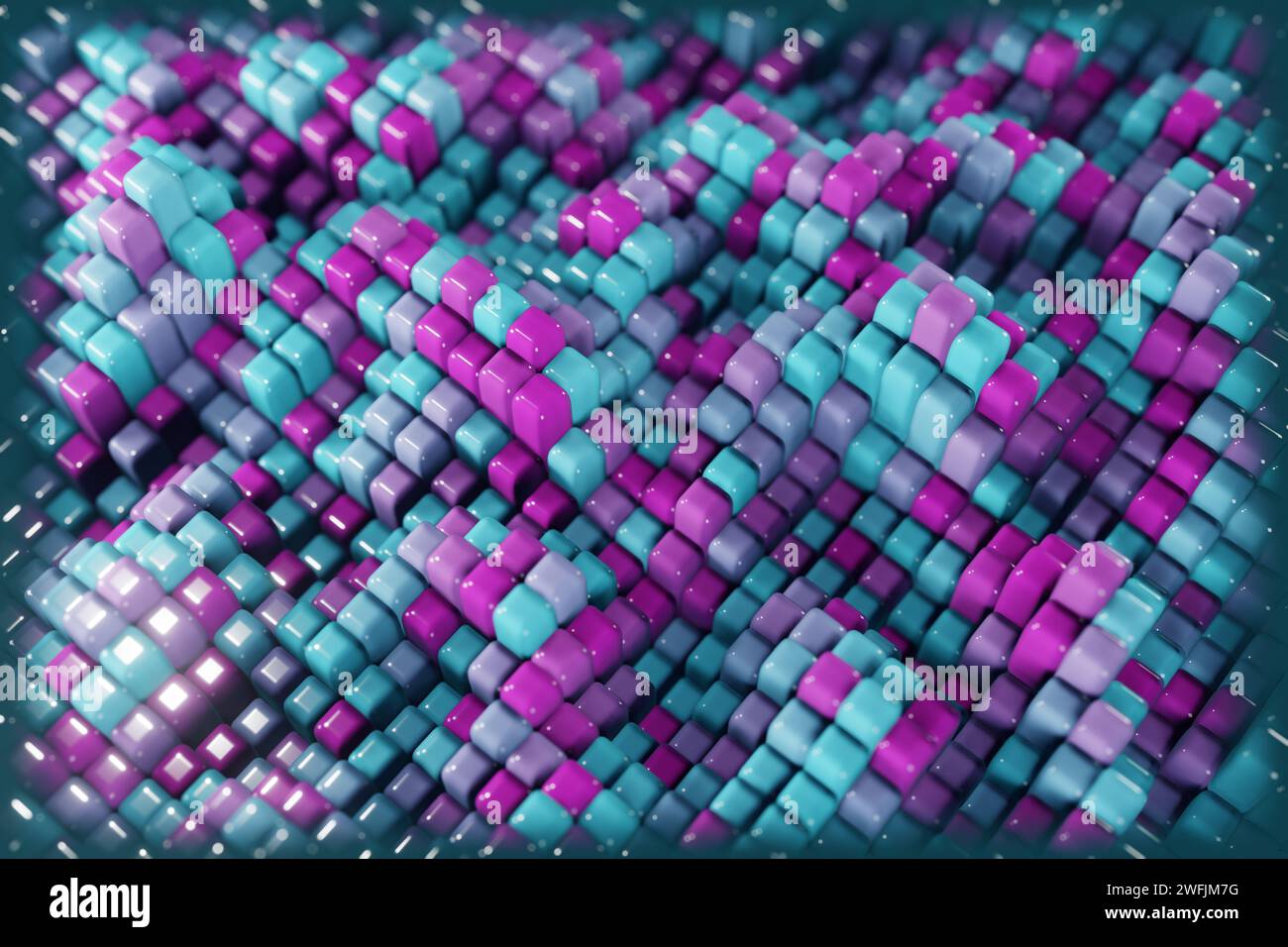 An interpretation of quantum fluctuations, depicted as a dynamic, ever ...