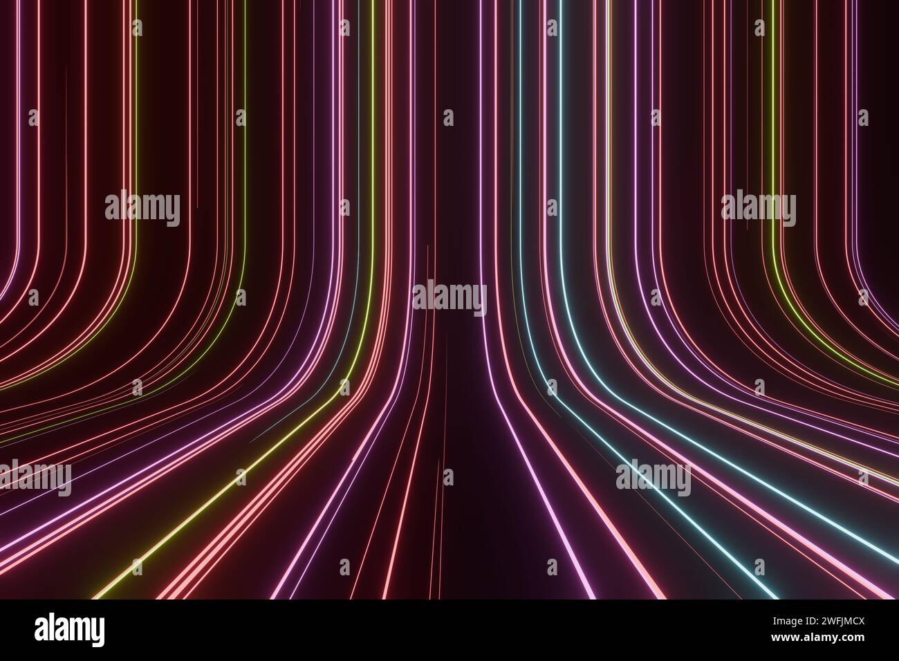 Dynamic abstract lines creating a fluid, modern visual, perfect for ...