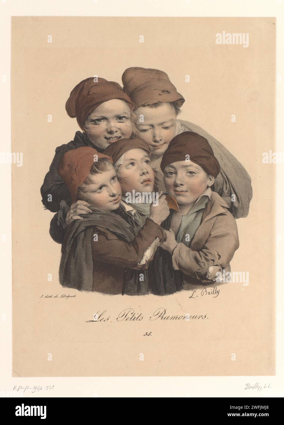 Trees in a landscape, Jean Alexis Achard, 1817 - 1884 print France ...