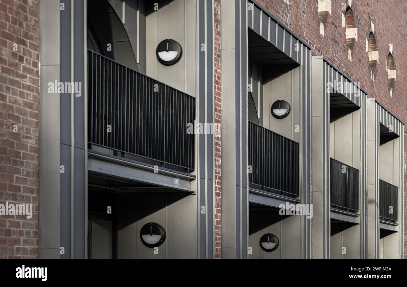 Edinburgh, Scotland - Jan 19, 2024 - Exterior architecture and modern ...