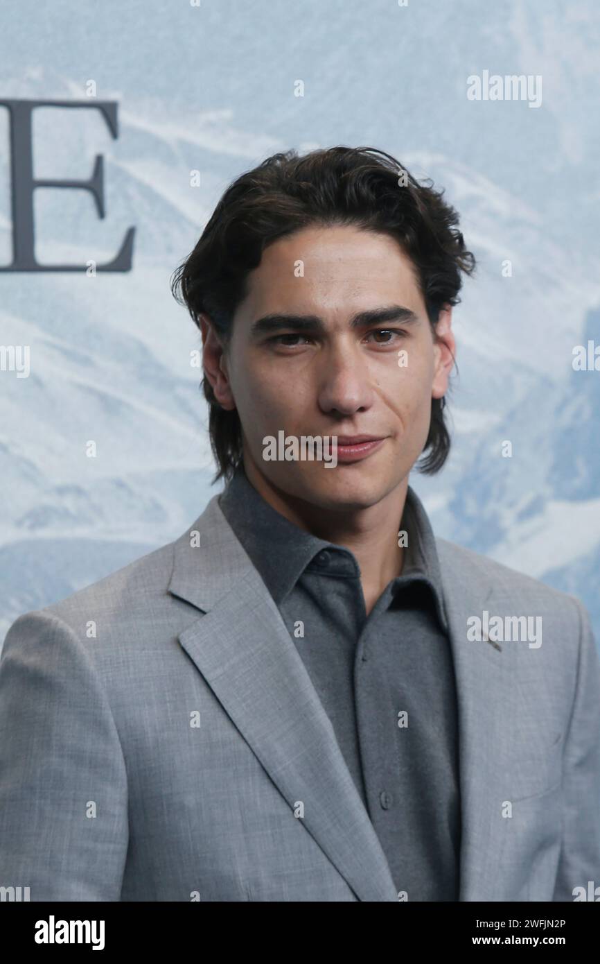 December 14, 2023, Madrid, Madrid, Spain: The Uruguayan actor, Enzo ...