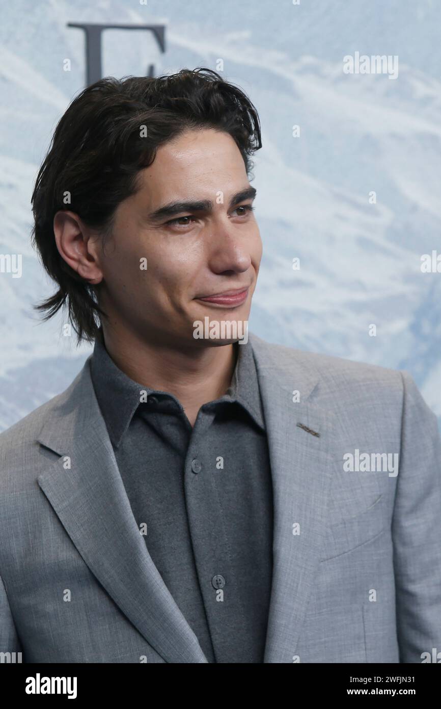 December 14, 2023, Madrid, Madrid, Spain: The Uruguayan actor, Enzo ...