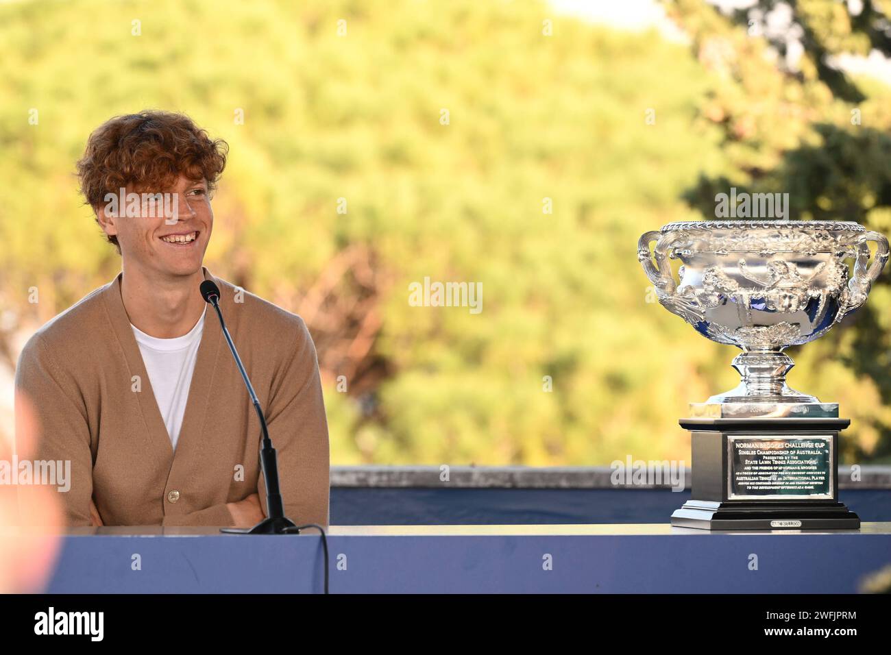 News - Press conference Jannik Sinner and Angelo Binaghi Jannik Sinner ...