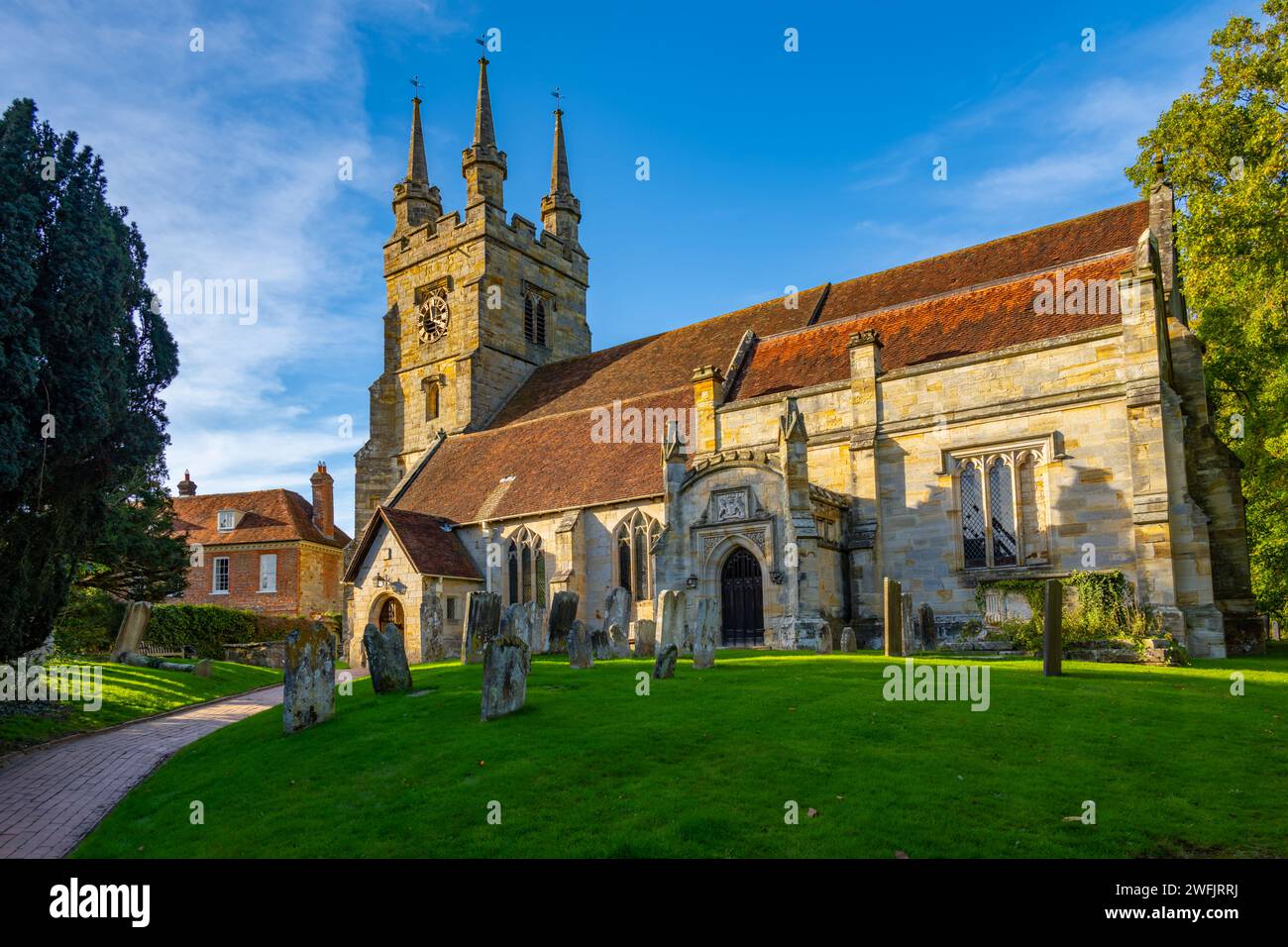 St john the baptist penshurst hi-res stock photography and images - Alamy
