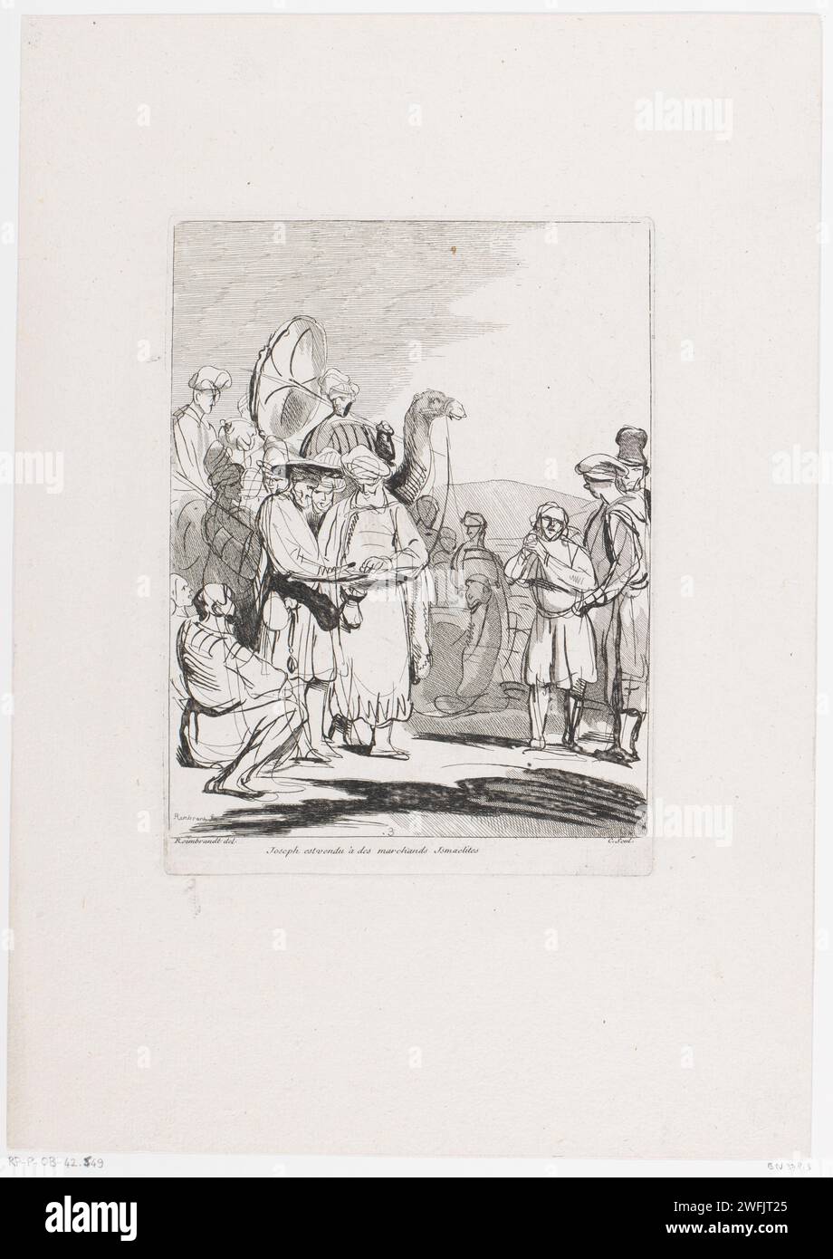 Jozef sold by his brothers, Anne Claude Philippe Caylus, After ...