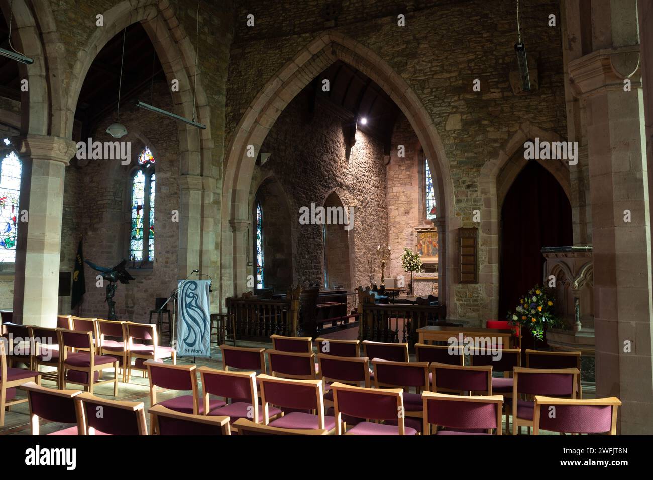 St. Mary`s Church, Barby, Northamptonshire, England, UK Stock Photo - Alamy