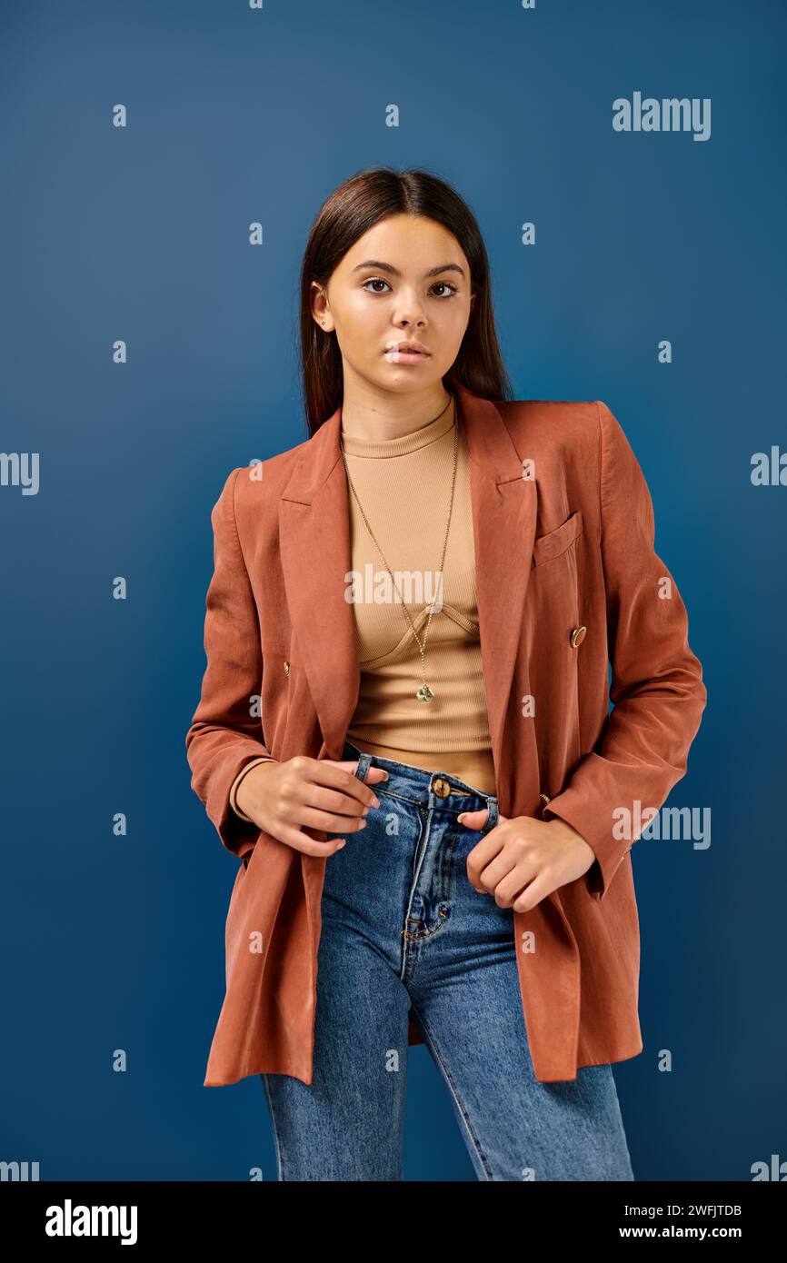 Stylish adolescent hi-res stock photography and images - Alamy