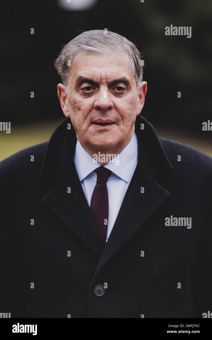 Romani Rose, Vorsitzender des Zentralrats Deutscher Sinti und Roma ...