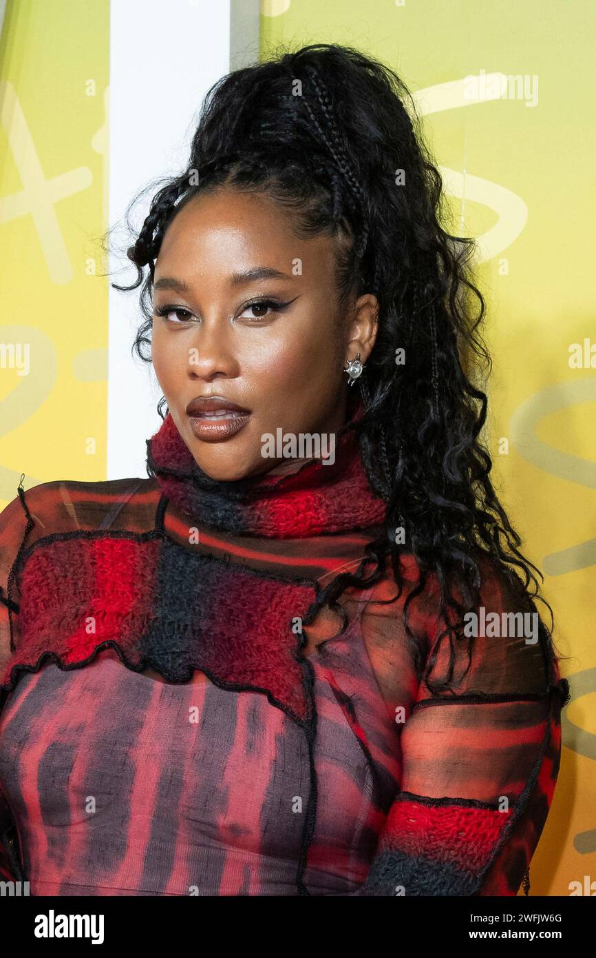 Zuri Marley poses for photographers upon arrival at the premiere of the ...