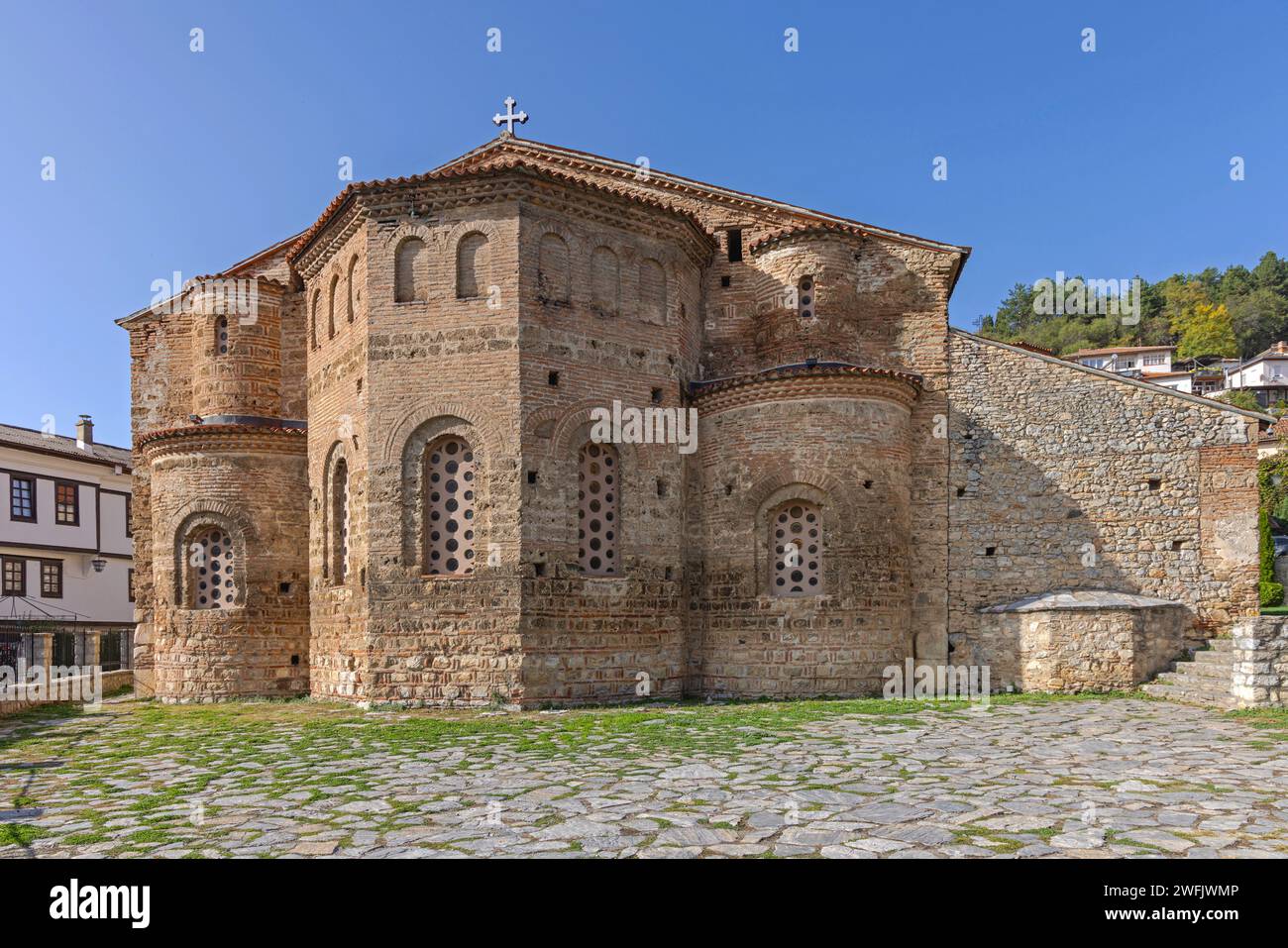 Macedonian Orthodox Church of Saint Sophia in Ohrid Stock Photo - Alamy