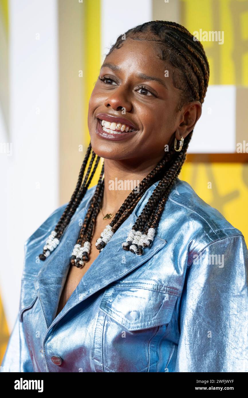 Zeze Millz poses for photographers upon arrival at the premiere of the ...