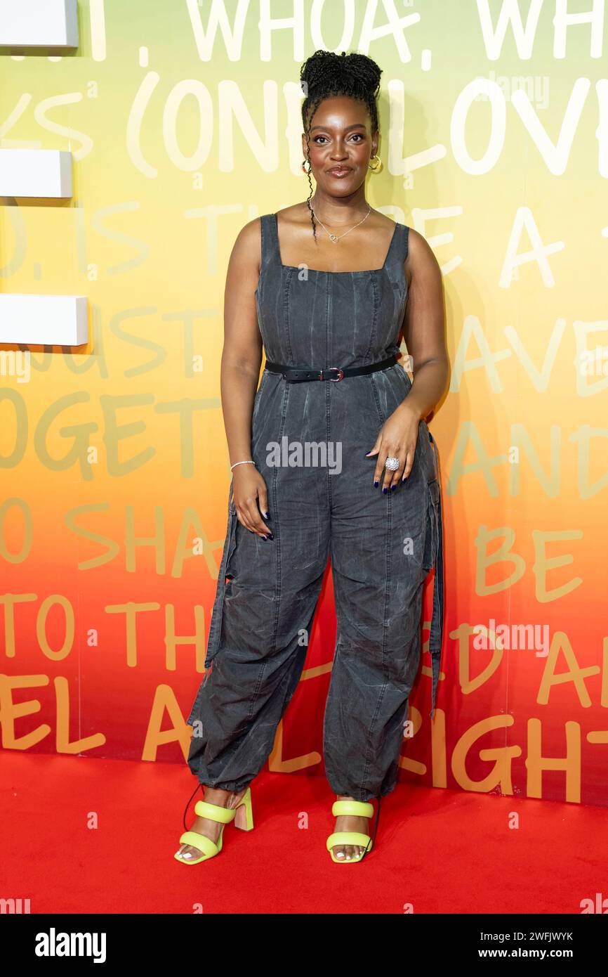 Coco Sarel poses for photographers upon arrival at the premiere of the ...