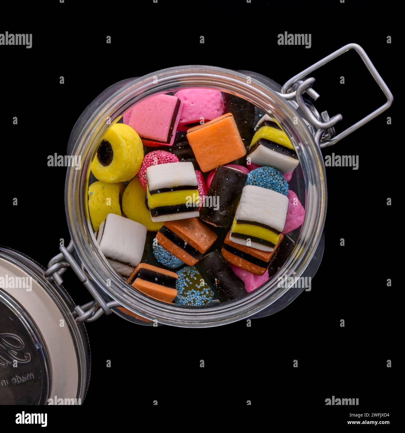 Liquorice allsorts traditional sweets hi-res stock photography and ...