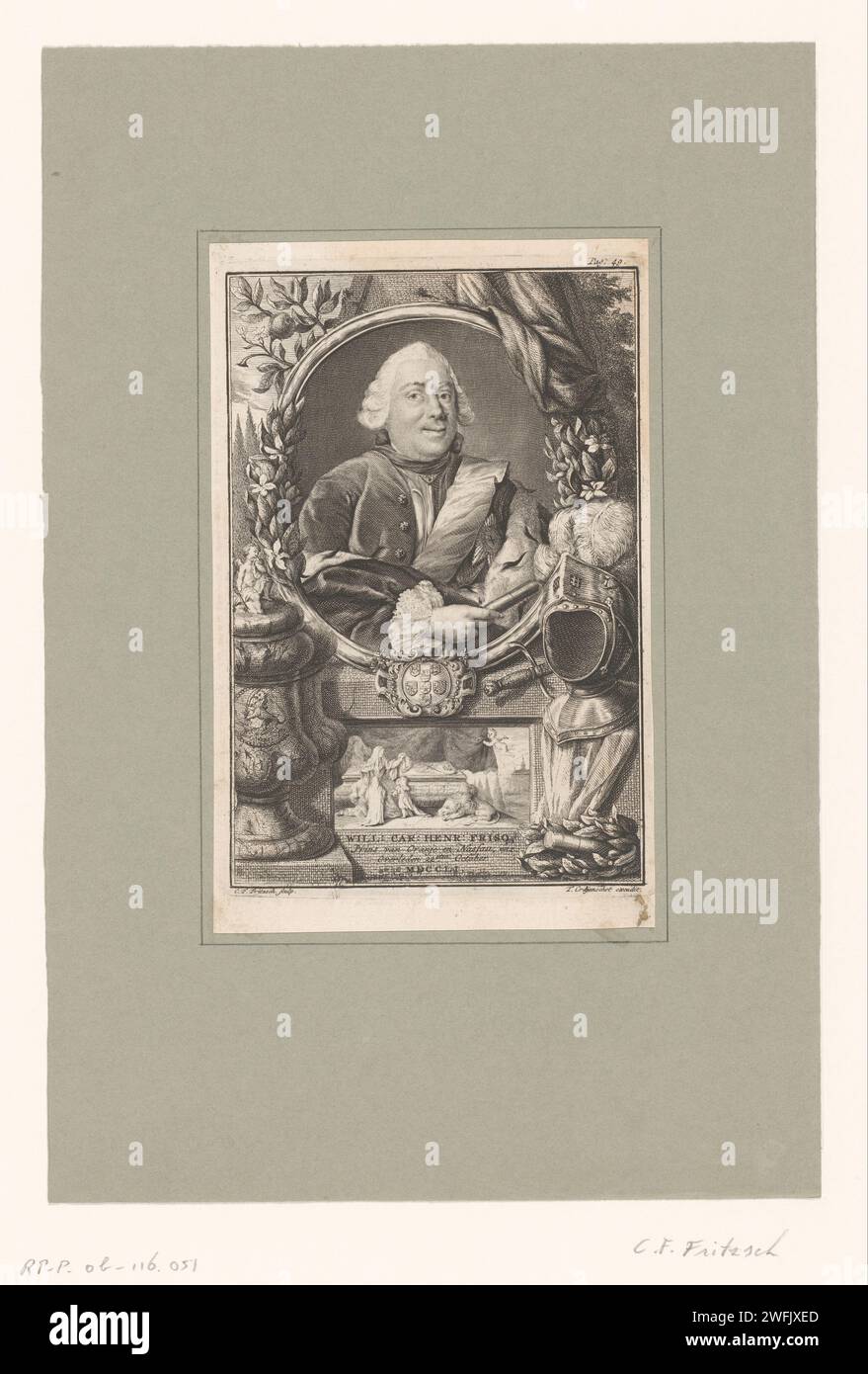 Portrait of William IV, Prince of Oranje -Nassau, Christian Friedrich ...