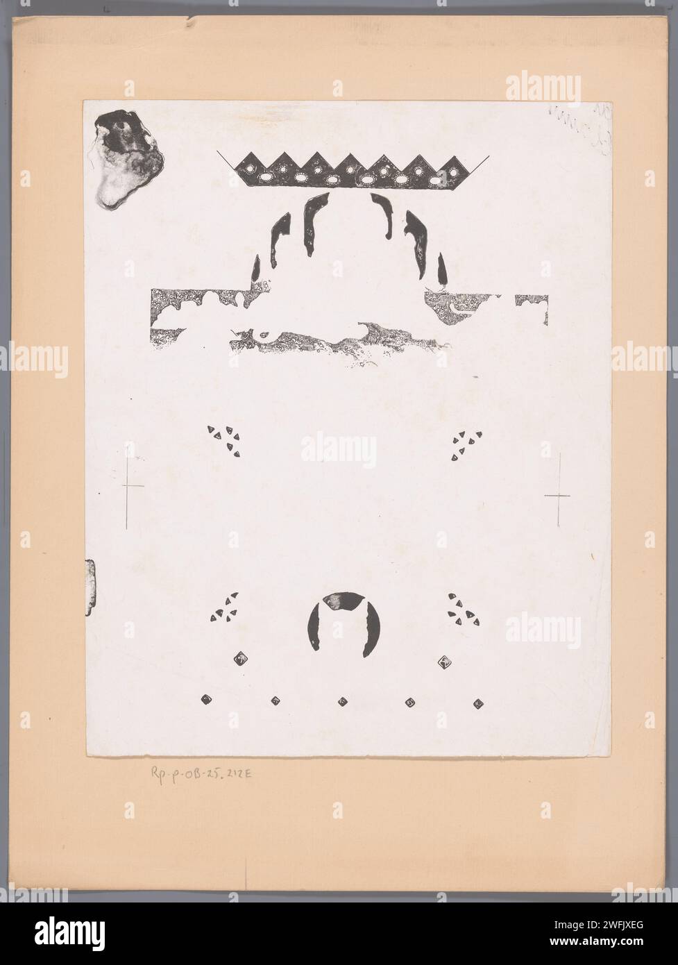 Design for title page for: Stijn Streuvels, Reinaert de Vos, 1910 ...