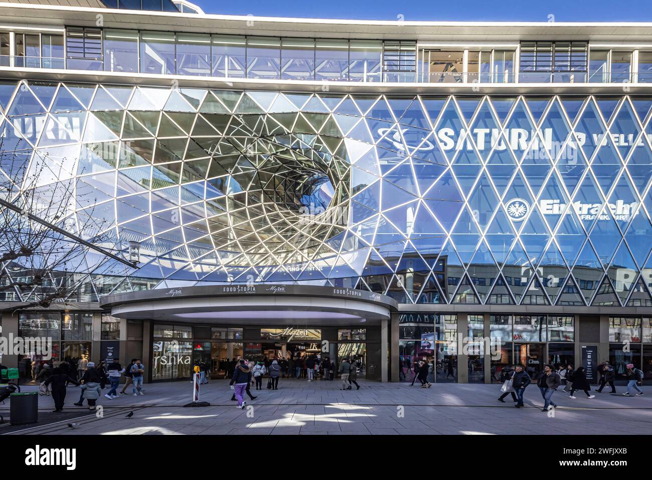 Einkaufszentrum, GALERIA Frankfurt an der Hauptwache. // 26.01.2024 ...