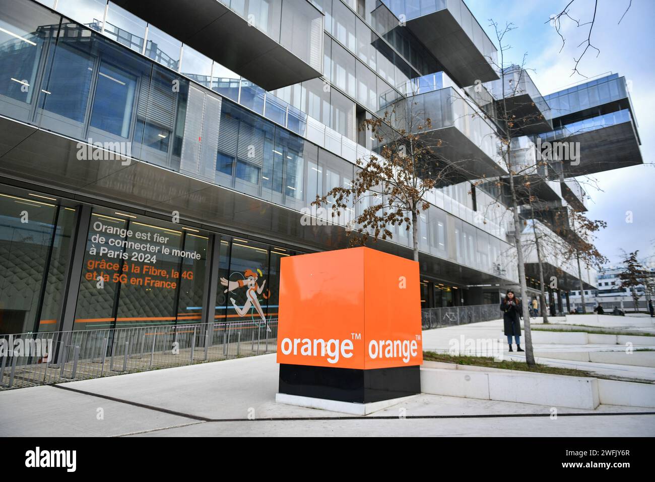 Issy Les Moulineaux, France. 31st Jan, 2024. This photograph shows the ...