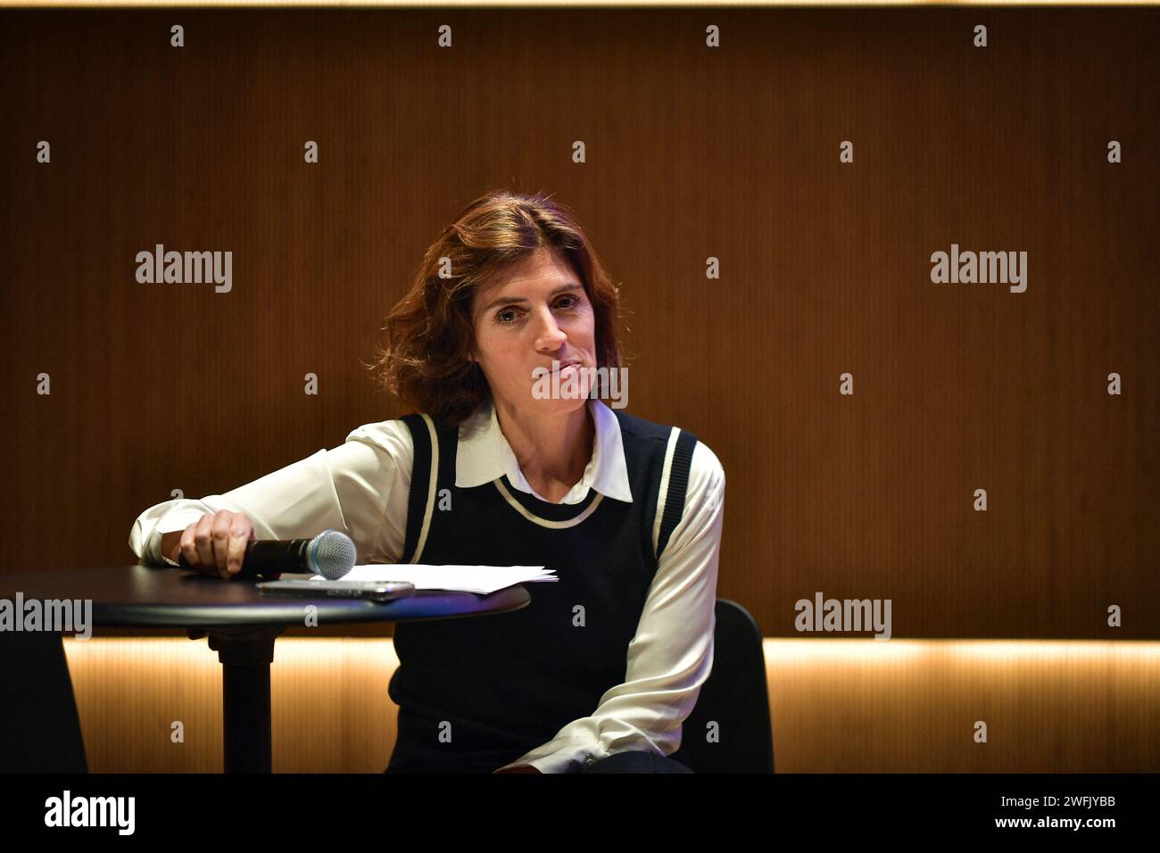 Issy Les Moulineaux, France. 31st Jan, 2024. Orange General Manager ...