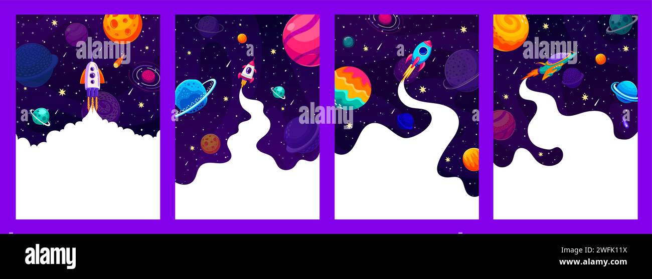 Spaceship rocket launch, business fast start up posters for startup ...