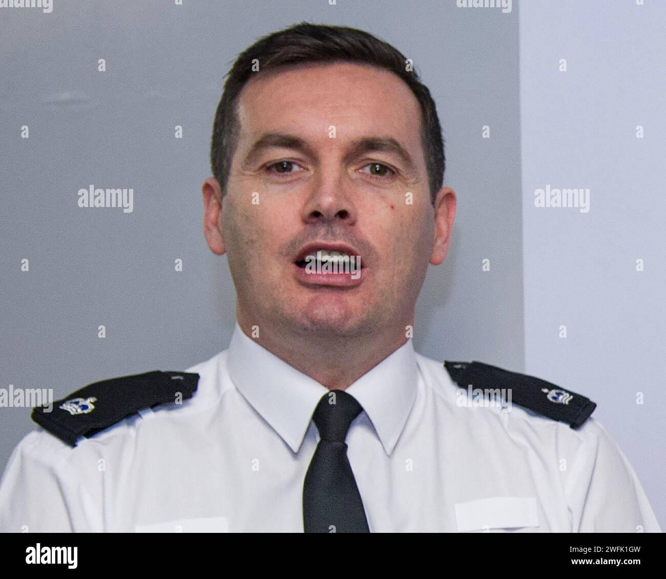 *FILE PHOTO* PICTURED: Superintendent Mark Lundie of Police Scotland ...