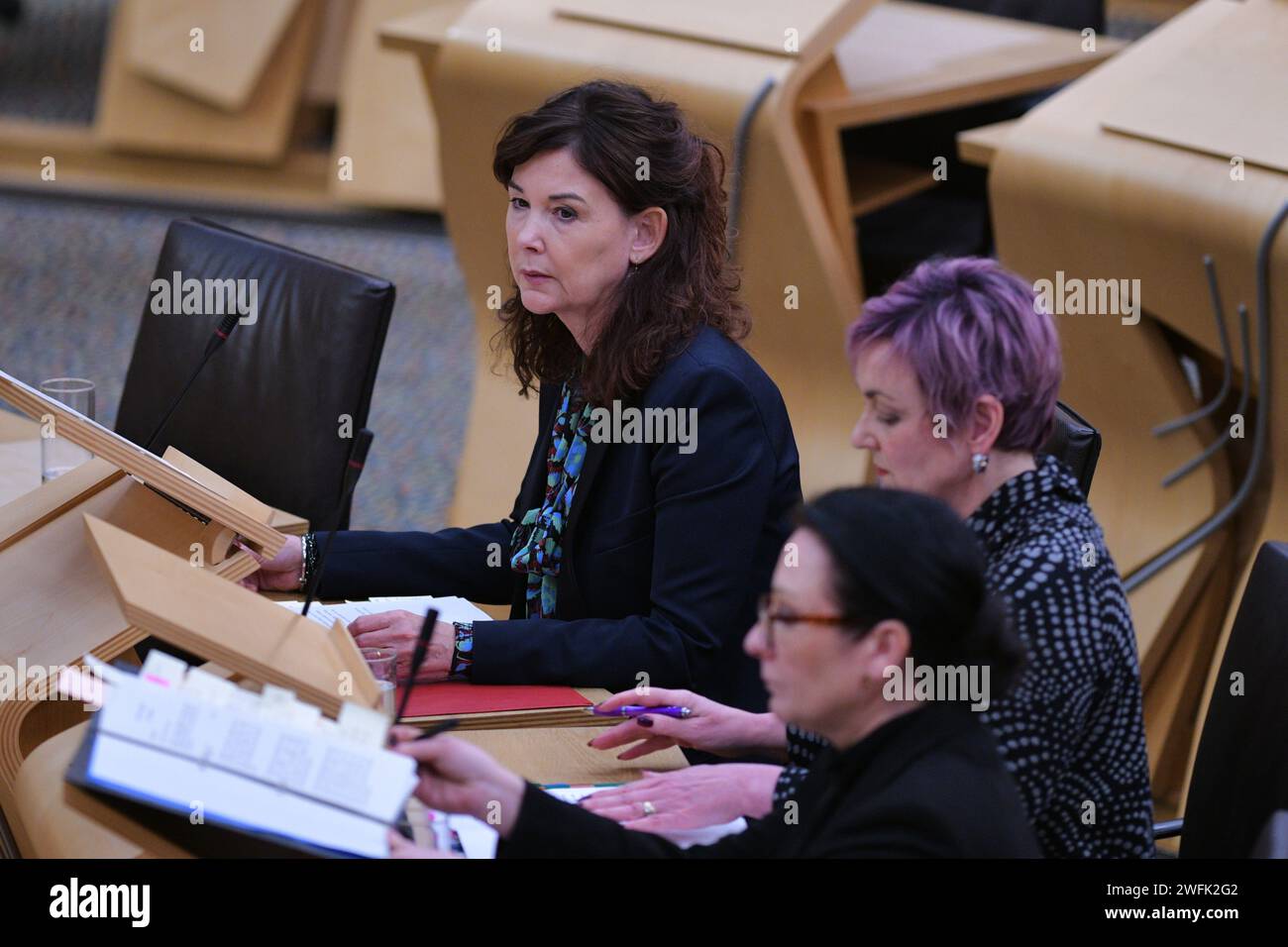 Edinburgh Scotland, UK 31 January 2024 Lord Advocate Rt Hon Dorothy ...