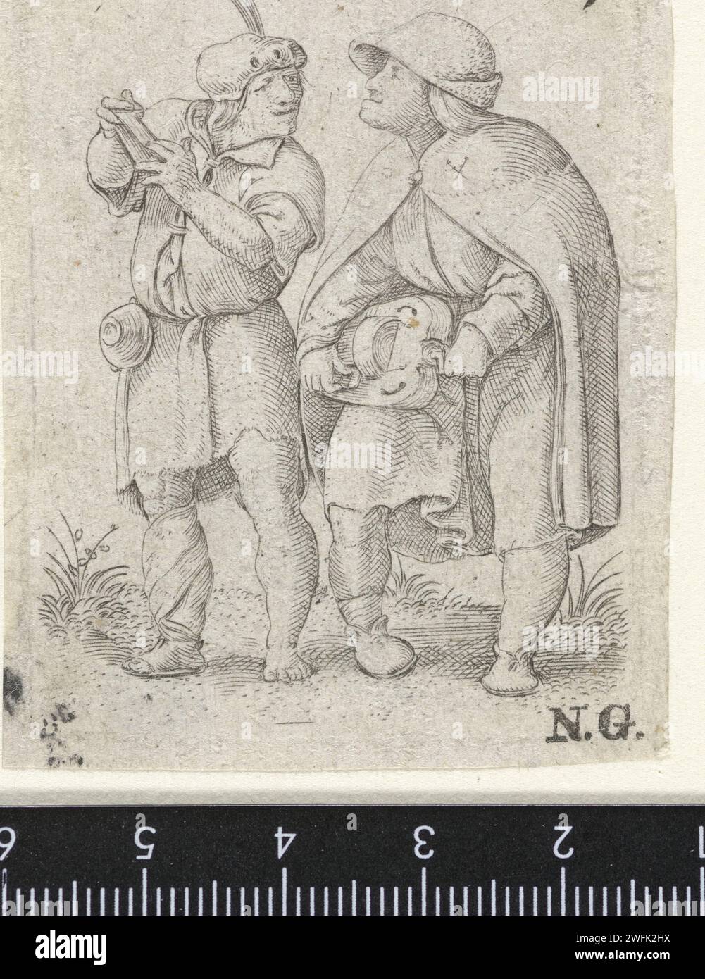 Music Beders, Cornelis Massijs, 1577 print In the time when this series ...