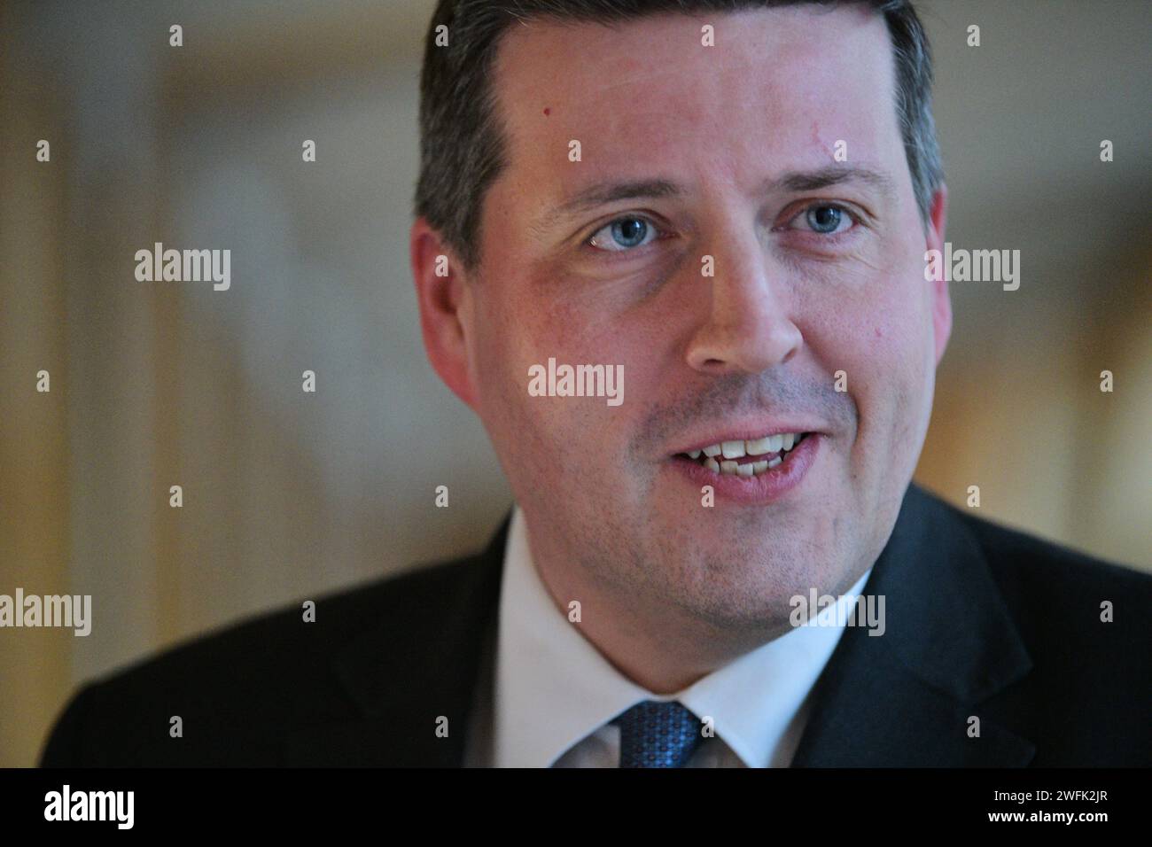 Edinburgh Scotland, UK 31 January 2024 Minister for Independence Jamie ...