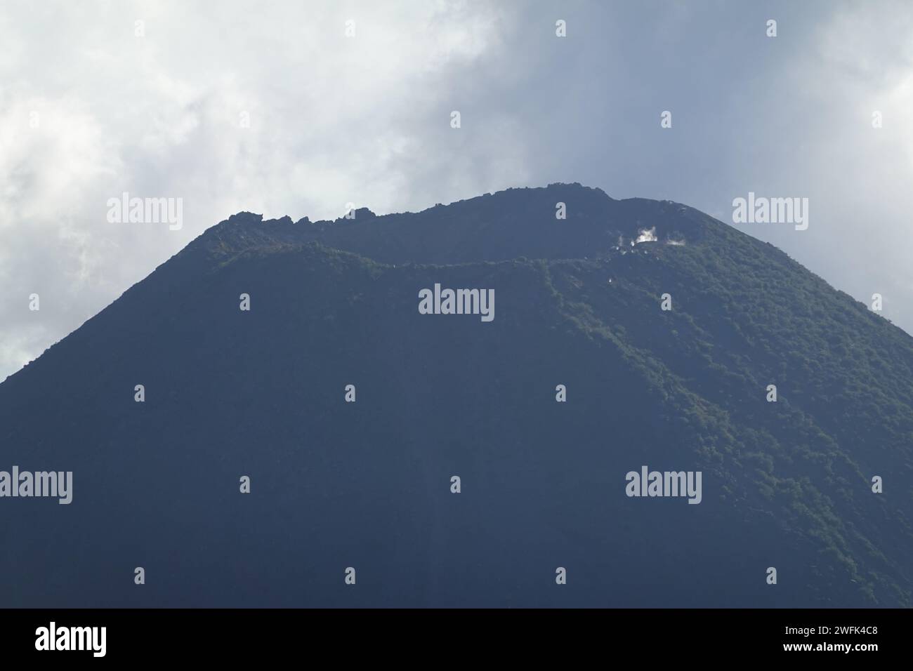 Izalco an active stratovolcano near Santa Ana volcano, El Salvador ...