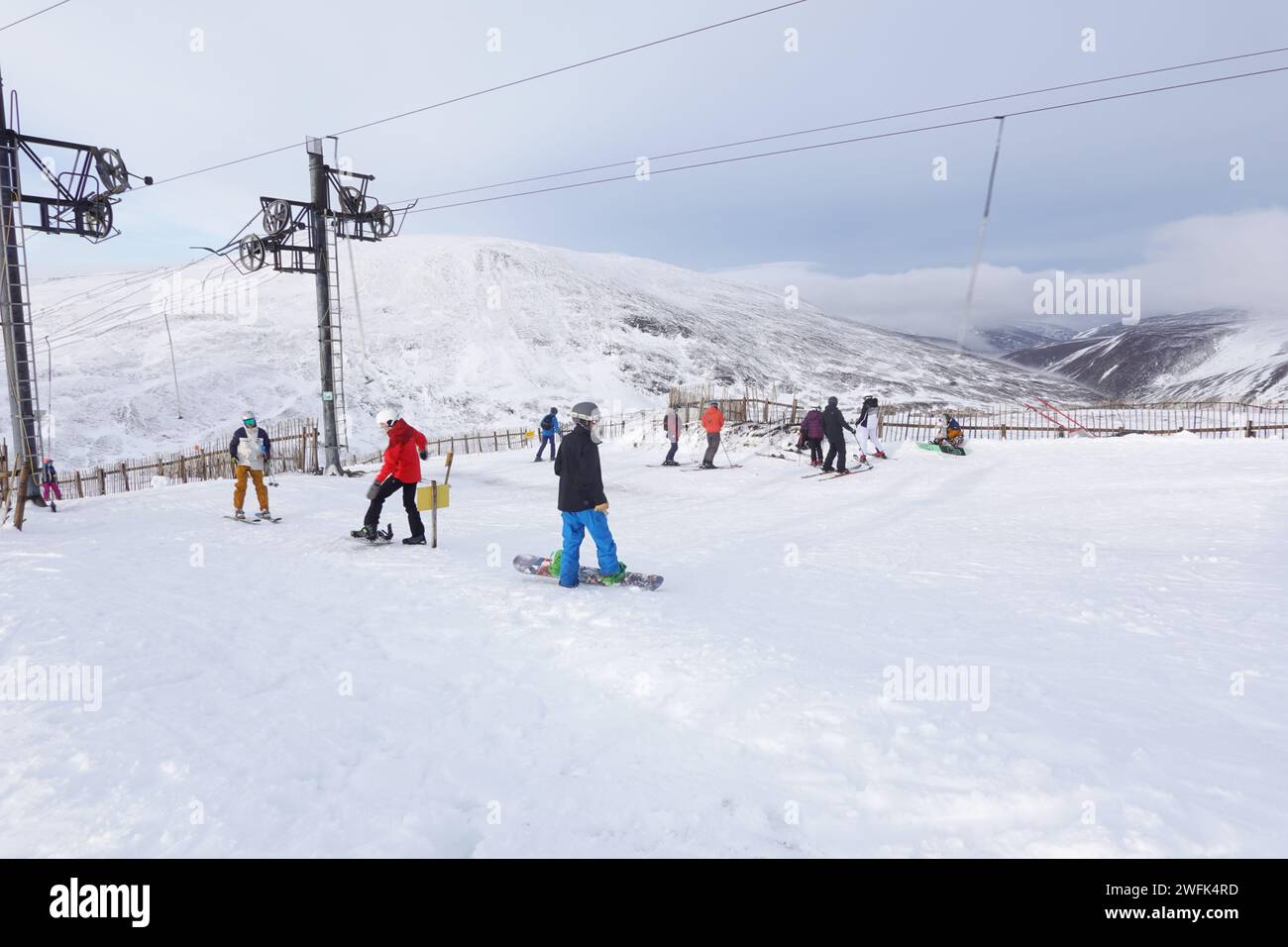Glenshee ski resort, Scotland's largest Ski Area, Cairngorms, Glenshee ...