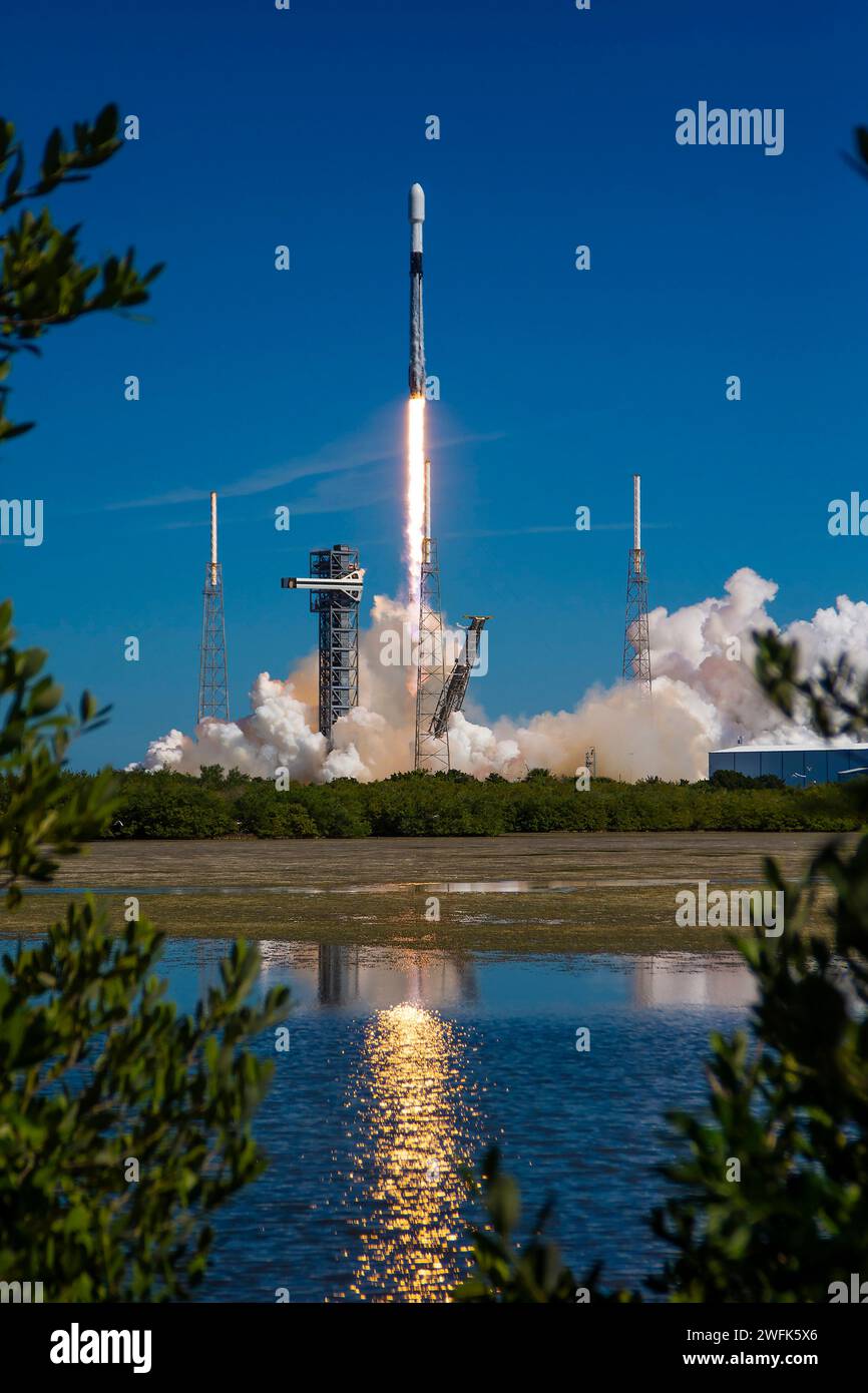 Cape Canaveral, United States of America. 30 January, 2024. A SpaceX ...