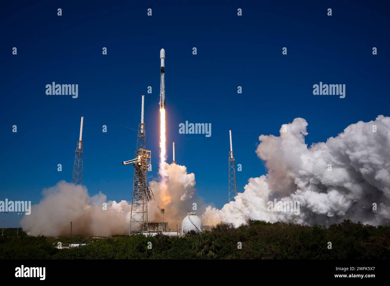 Cape Canaveral, United States of America. 30 January, 2024. A SpaceX ...