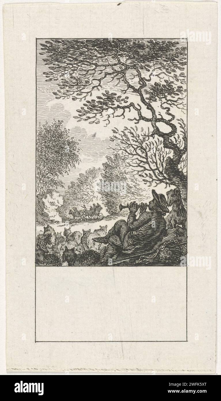 June, Simon Fokke, 1722 - 1784 print From a series of twelve prints ...