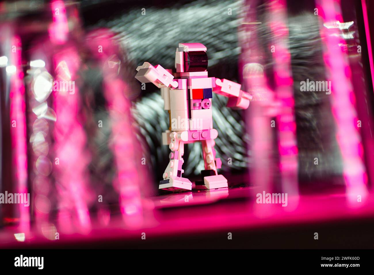 Concept of a dancing AI robot Stock Photo - Alamy