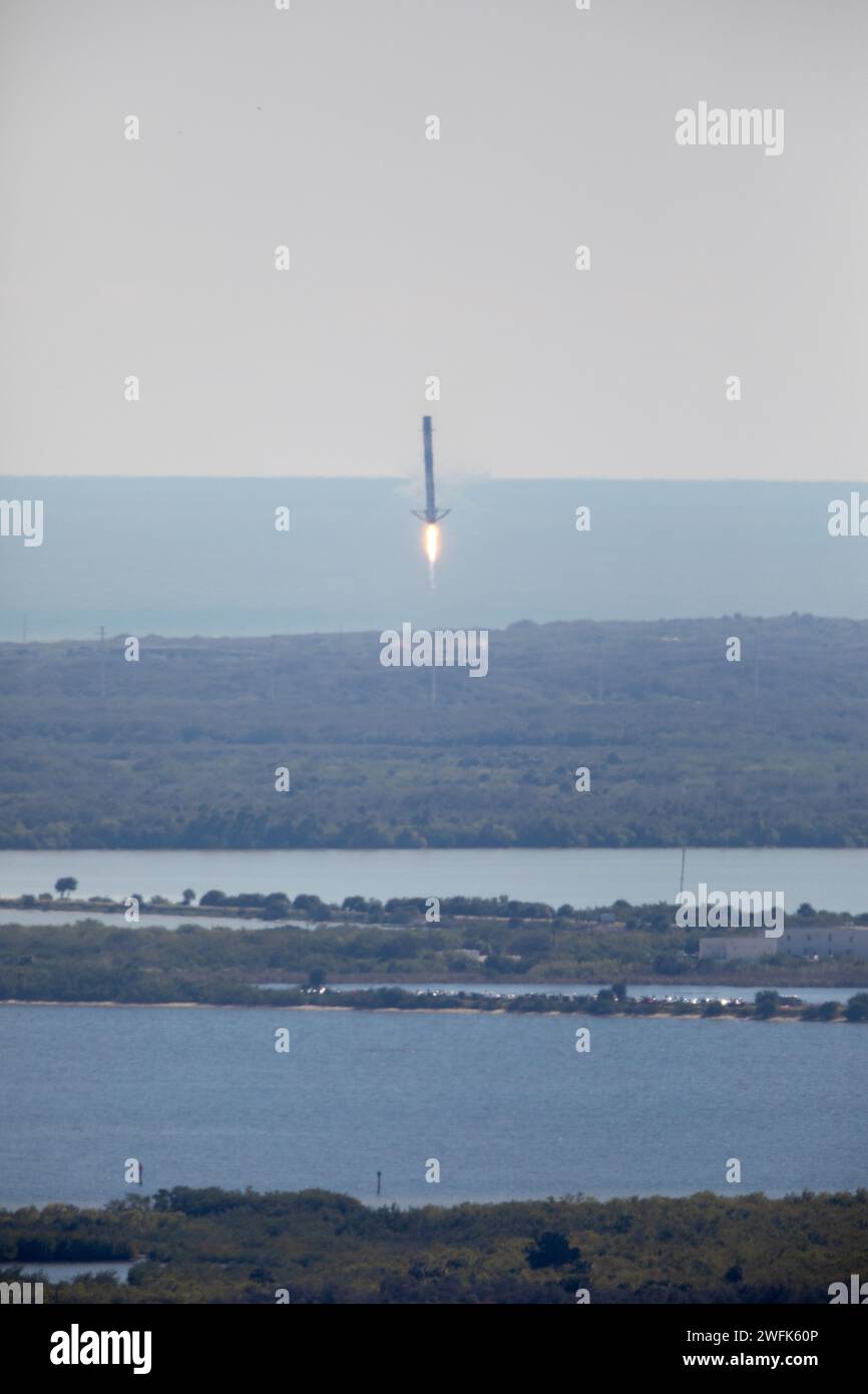 Cape Canaveral, United States of America. 30 January, 2024. A SpaceX ...