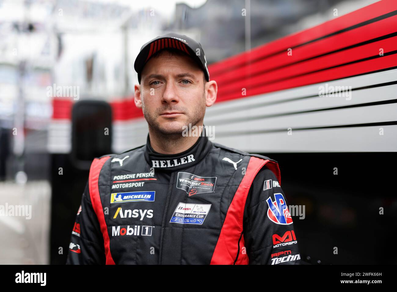 Daytona, Vereinigte Staaten. 19th Jan, 2024. Porsche Penske Motorsport ...