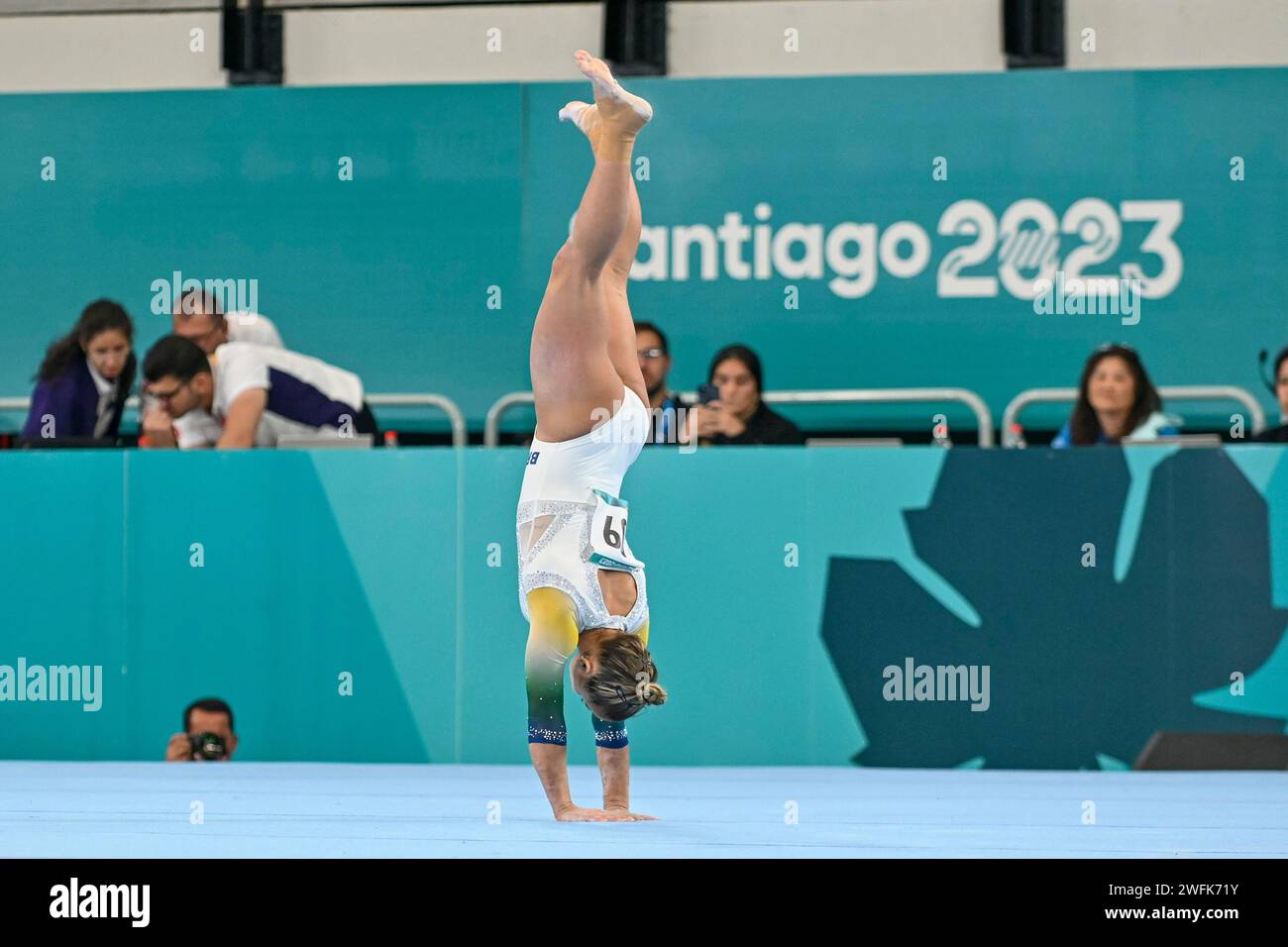 Santiago, Chile, October 23, 2023, Flavia Saraiva (BRA) during ...