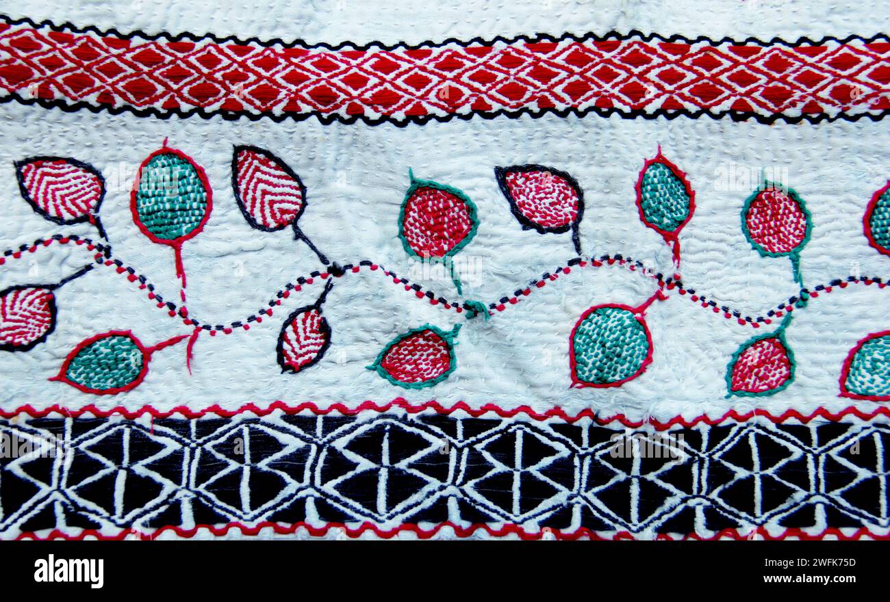 Nakshi kantha, a type of embroidered quilt, is a centuries-old Bengali ...