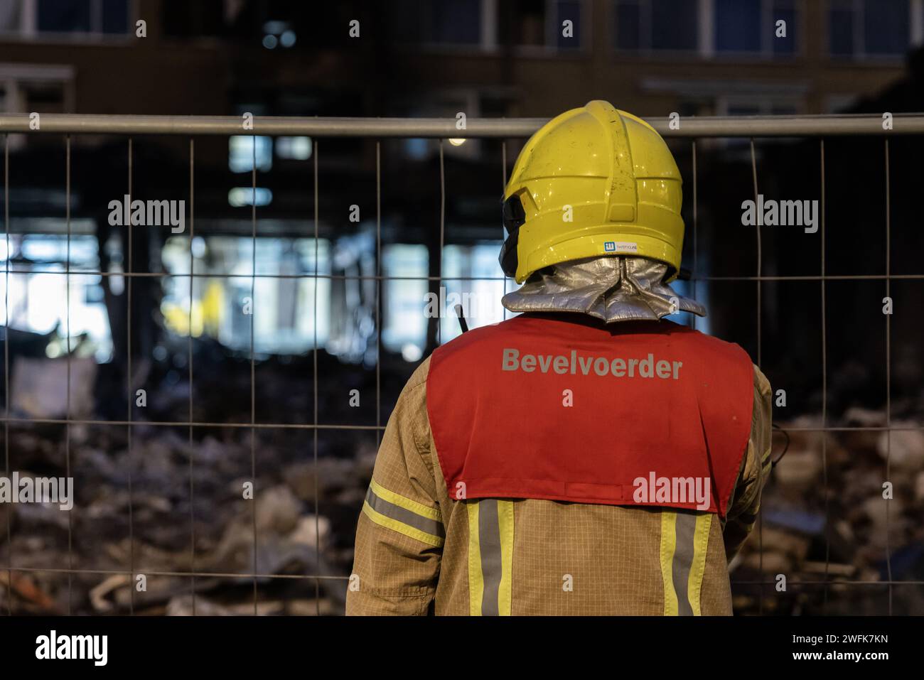 ROTTERDAM - The place where an explosion took place in a building on ...