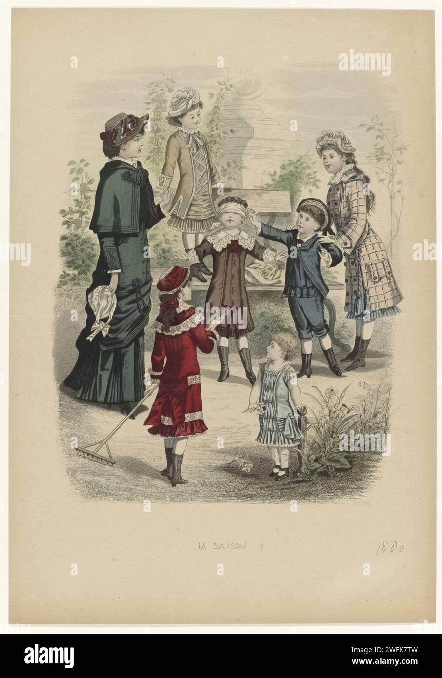 The season, illustrated newspaper of the ladies, 1880, No. 646 ...