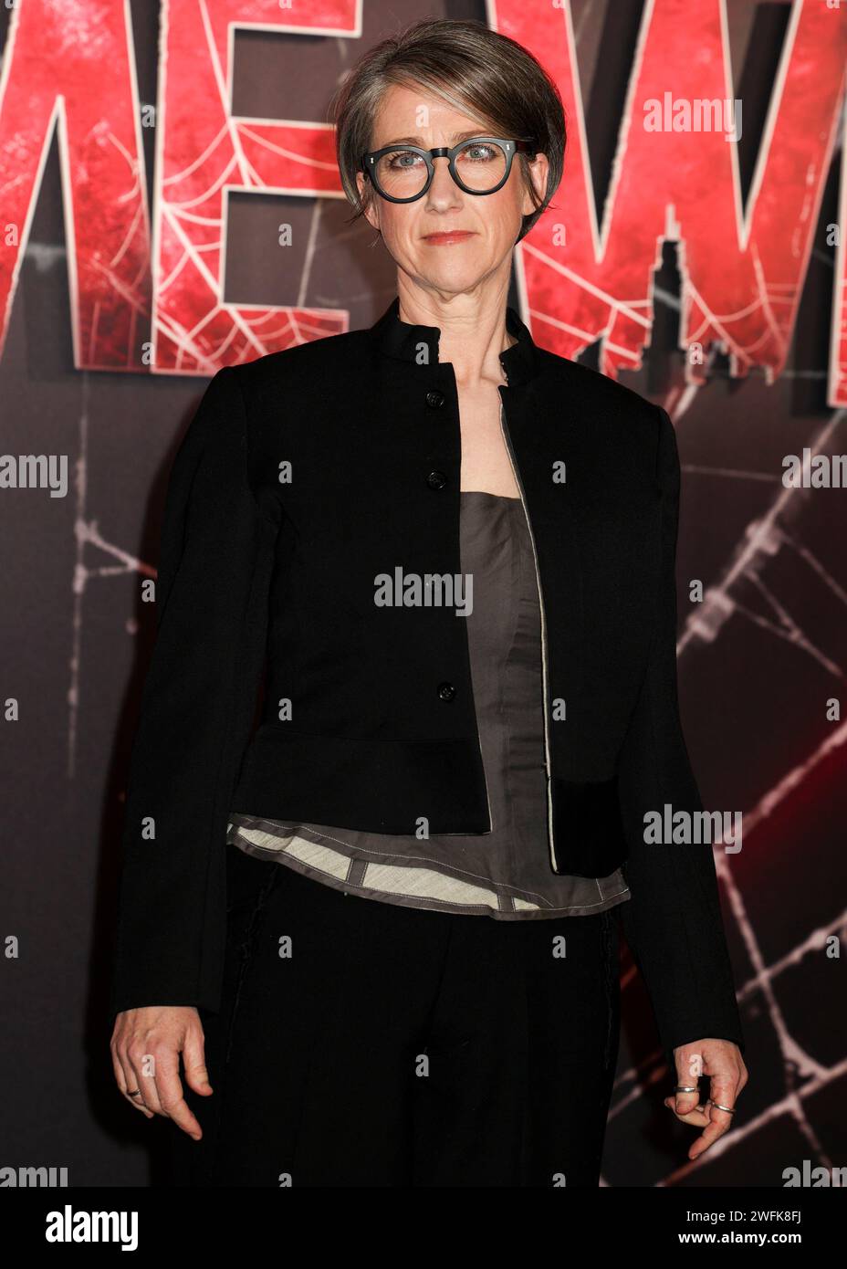 London, UK. 31st Jan, 2024. S.J. Clarkson attends the Madame Web ...