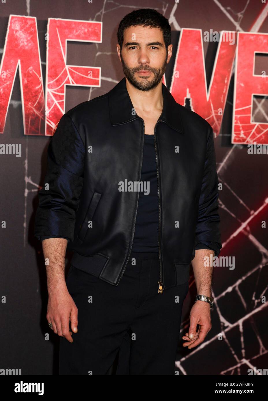 London, UK. 31st Jan, 2024. Tahar Rahim attends the Madame Web ...