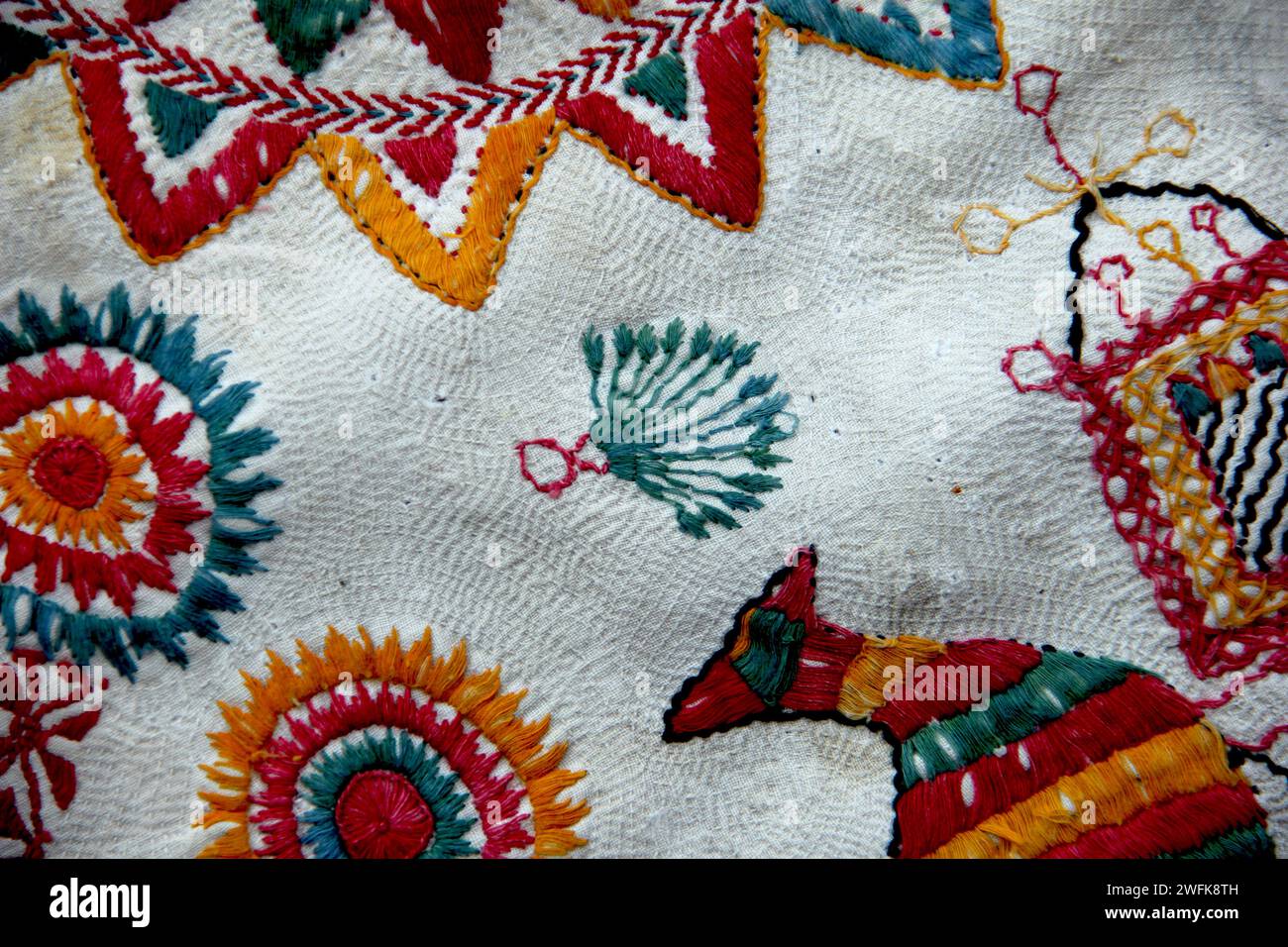 Nakshi kantha, a type of embroidered quilt, is a centuries-old Bengali ...