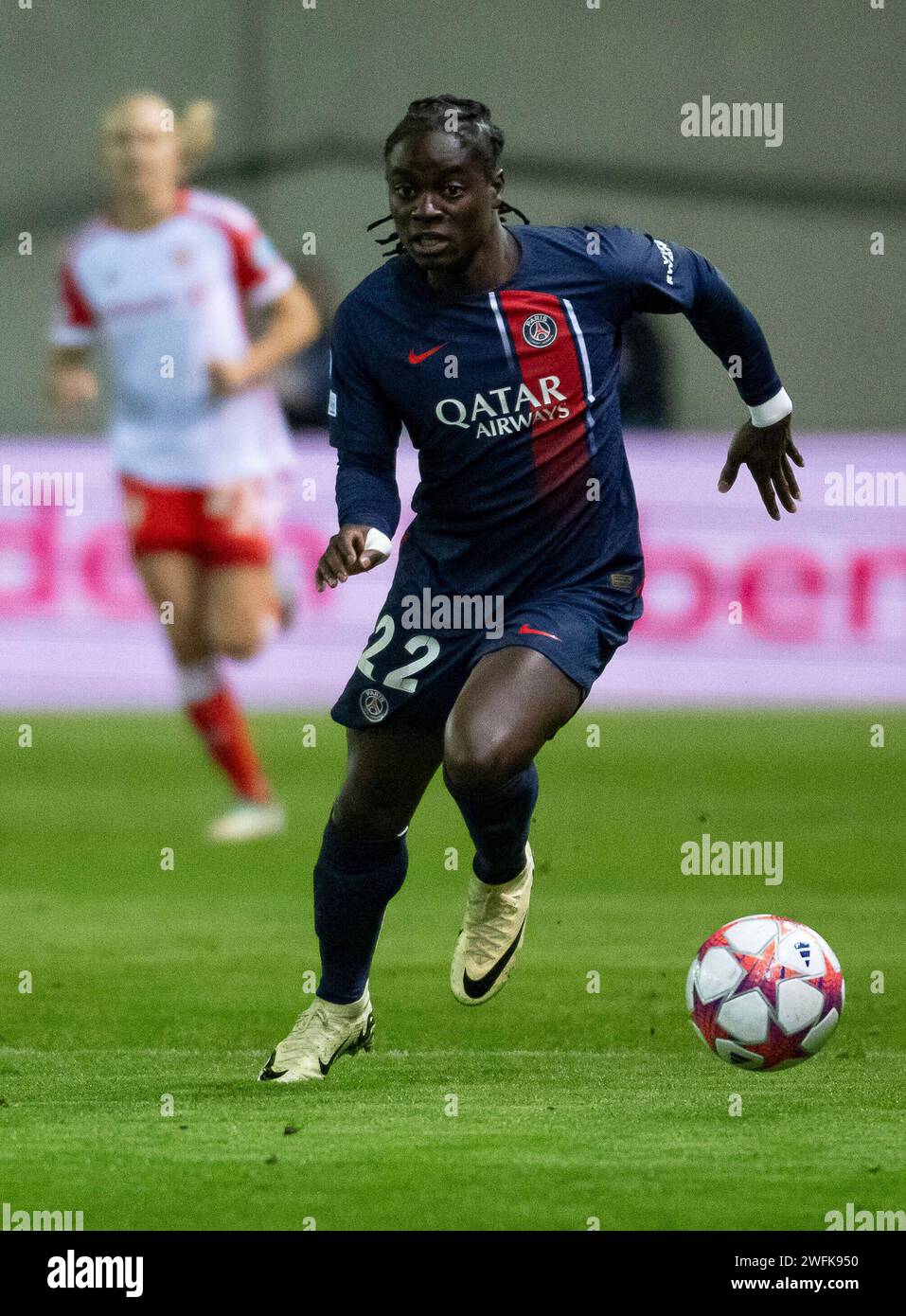 Muenchen, Deutschland. 30th Jan, 2024. Tabitha Chawinga (Paris Saint ...