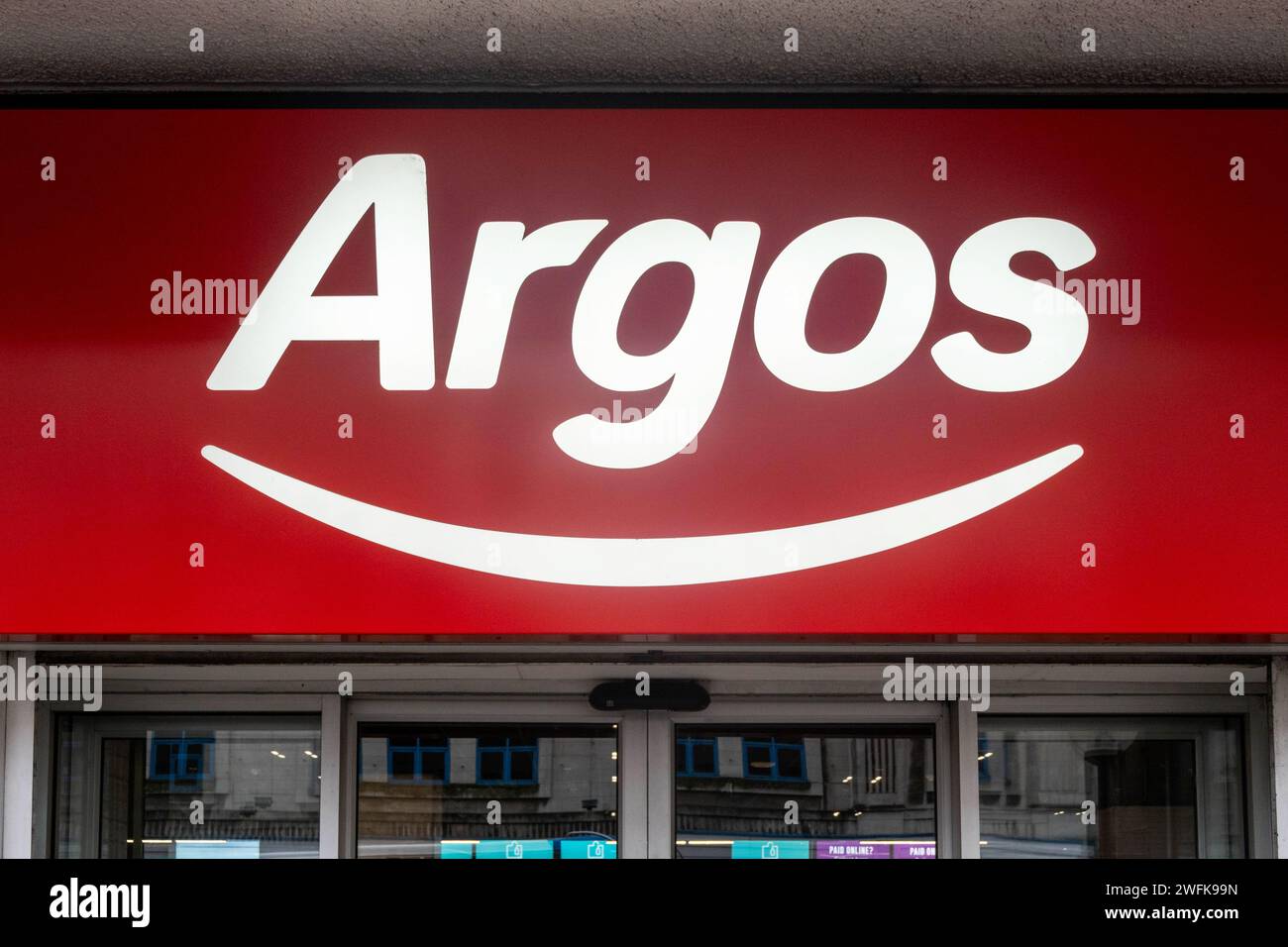 Argos sign uk hi-res stock photography and images - Alamy