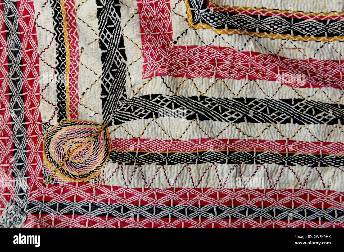 Nakshi kantha, a type of embroidered quilt, is a centuries-old Bengali ...