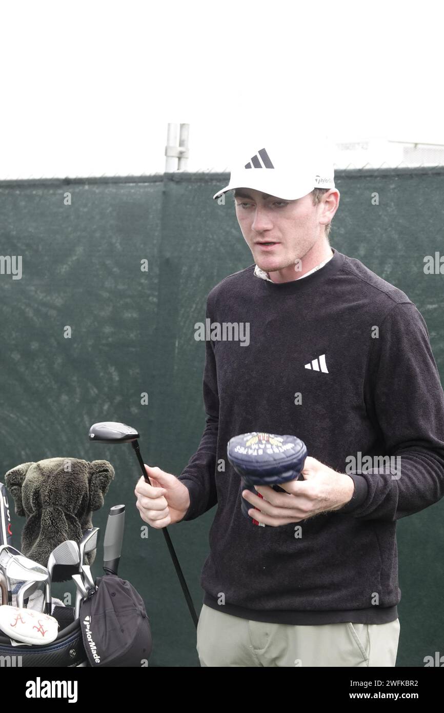 Pebble Beach, USA. 31st Jan, 2024. Pebble Beach, Monterey, California ...